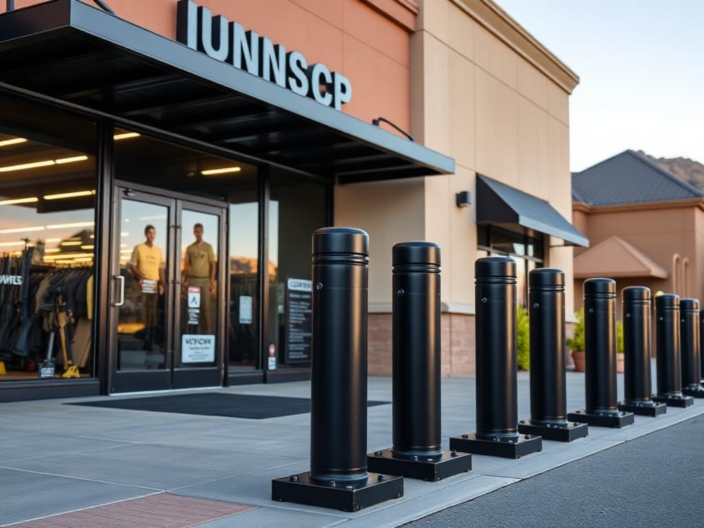 Bollard Installation Phoenix AZ | Vehicle Barrier Experts | Bollard ...