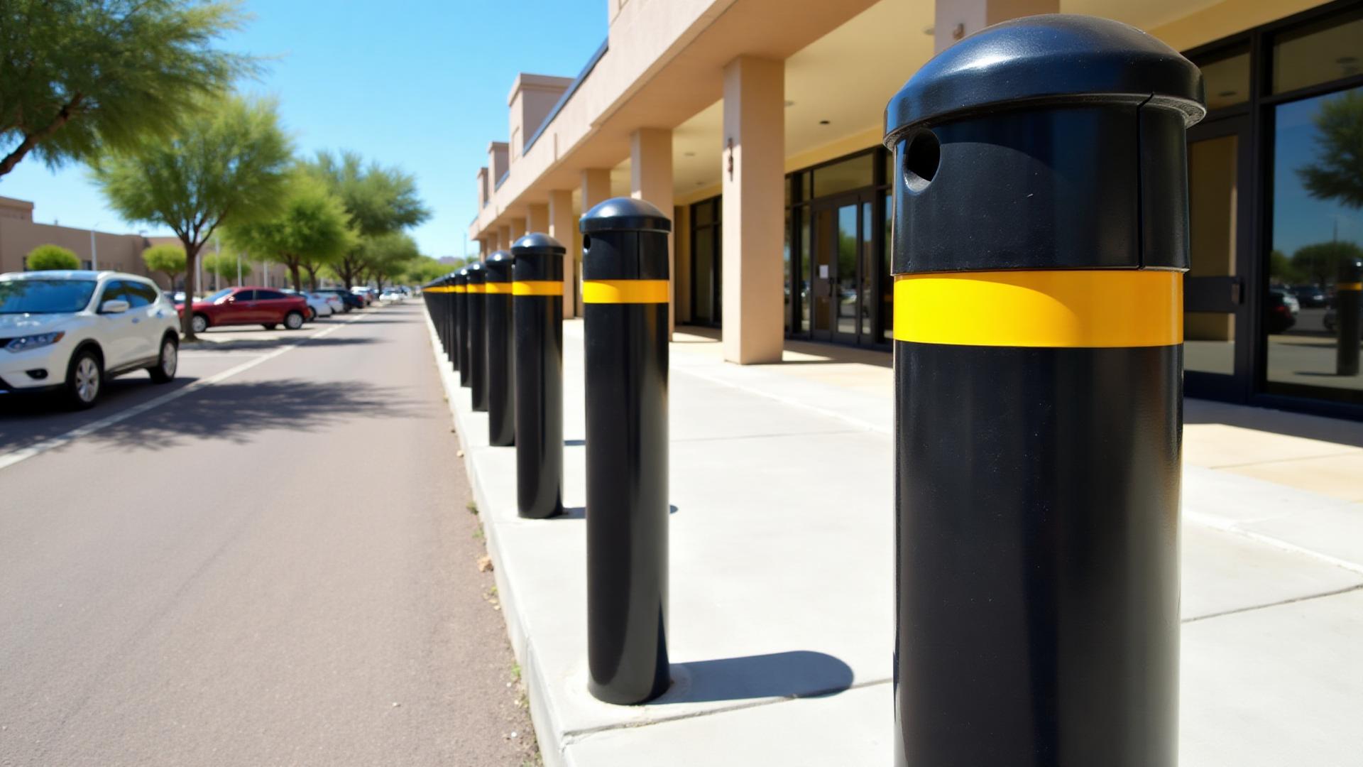 Bollard Installation Phoenix AZ | Vehicle Barrier Experts | Bollard ...